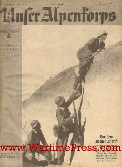 Unser Alpenkorps 1942 nr 01 (PDF) | Wartime Press
