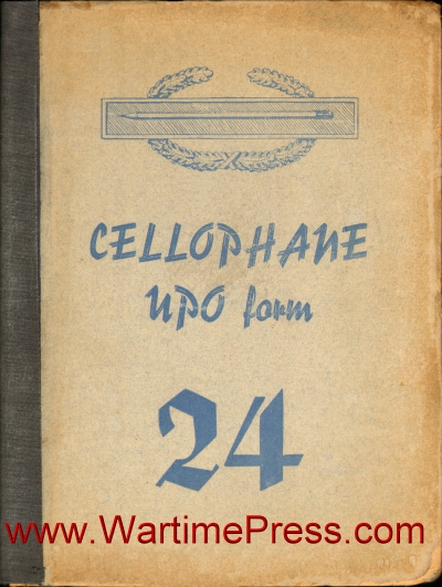 405th Infantry Regiment – Cellophane UPO form 24 (PDF) | Wartime Press
