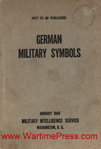 German Military Symbols (PDF) | Wartime Press