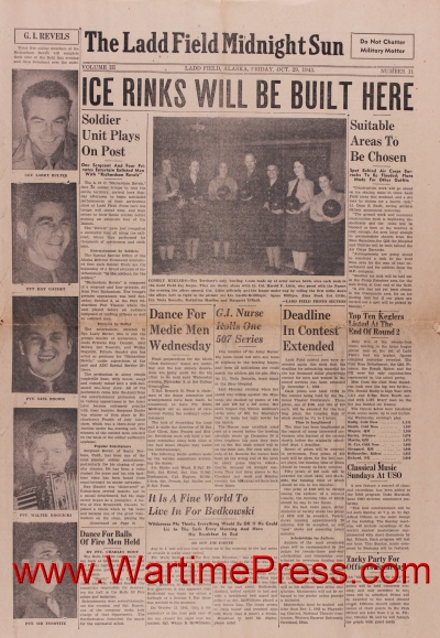 The Ladd Field Midnight Sun 1943 10 29 nr 11 (PDF) | Wartime Press